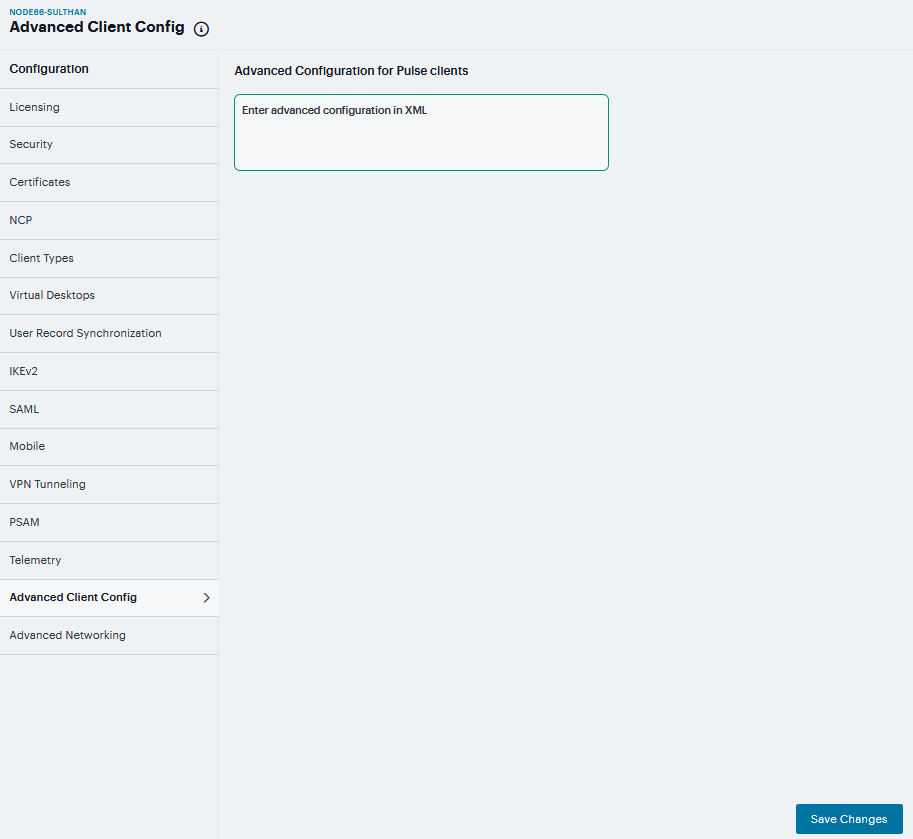 System Configuration