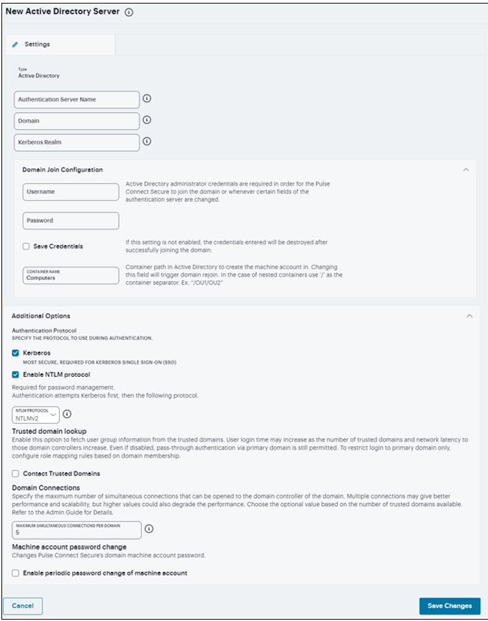 Authentication and Directory Servers