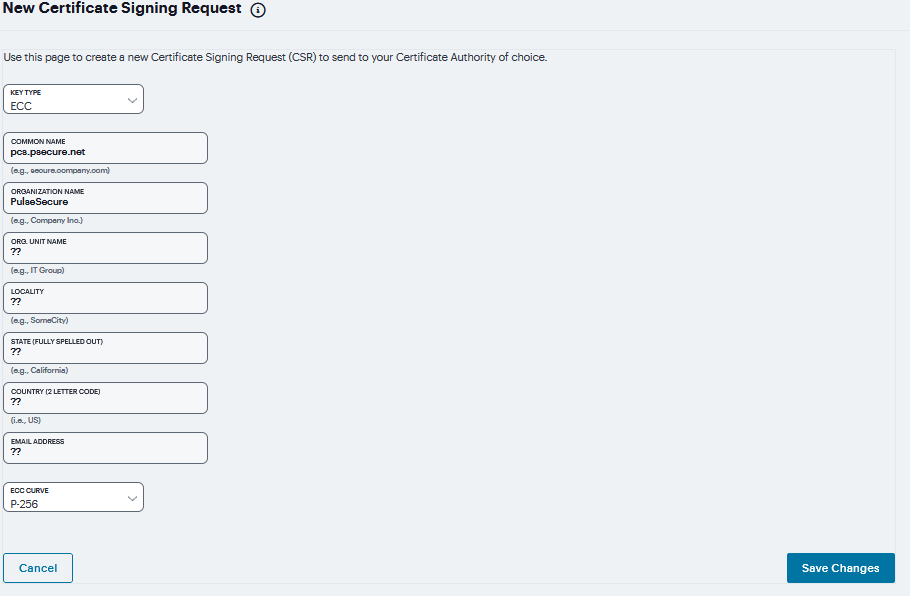System Configuration