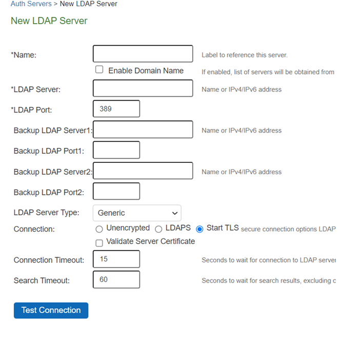 Authentication and Directory Servers